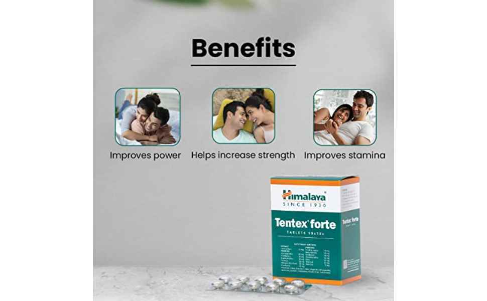 Himalaya Tentex Forte Tablet Pack of 3: Uses, Price, Dosage, Side ...